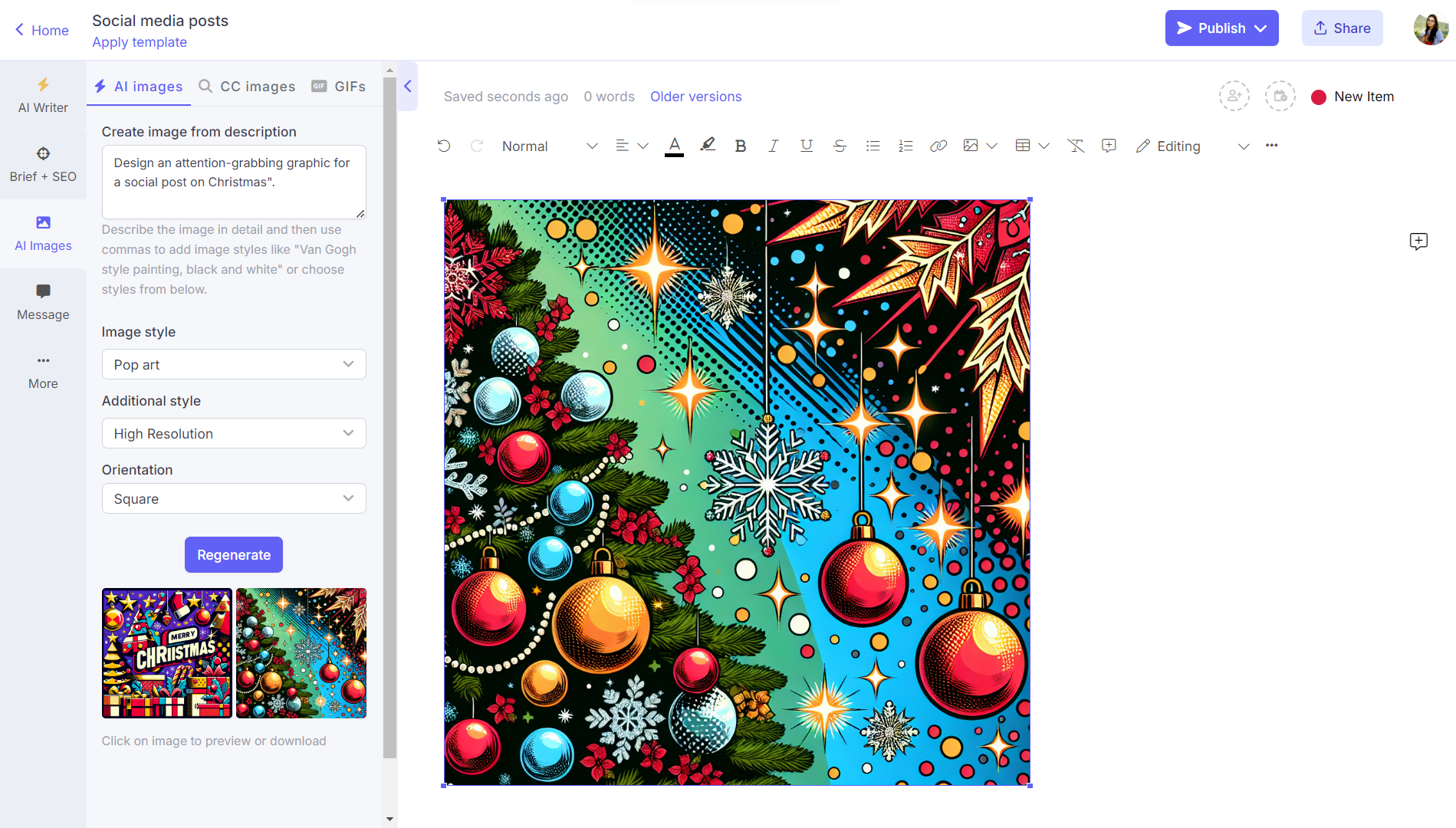 How to Use AI-Generated Images for Social Media Marketing | Narrato