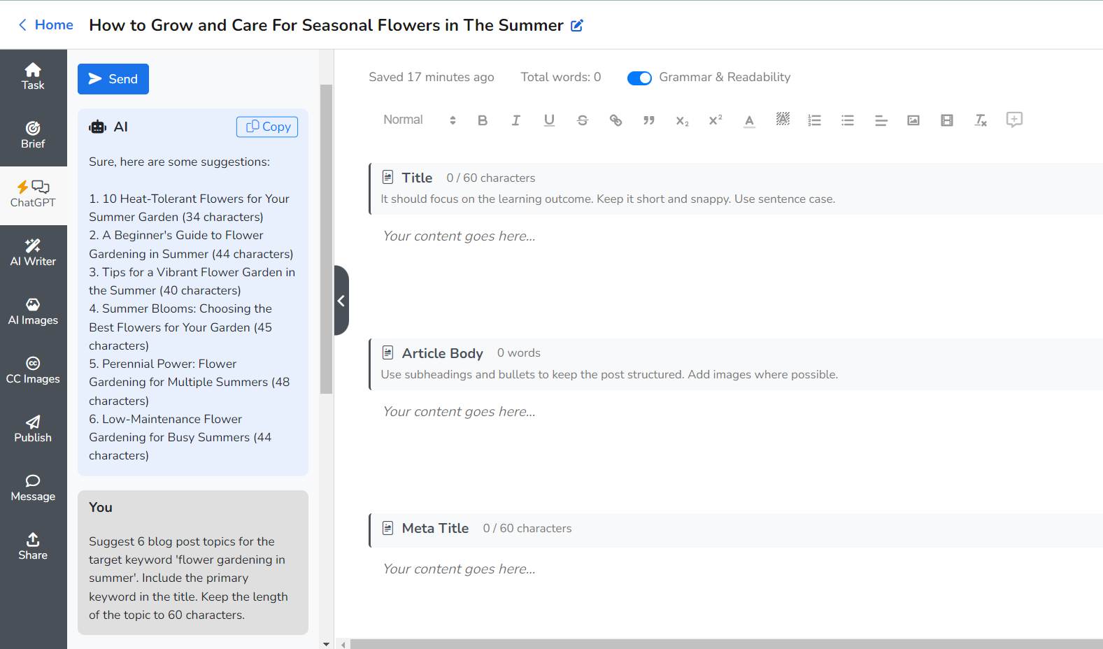 How to Use ChatGPT for Content Creation?
