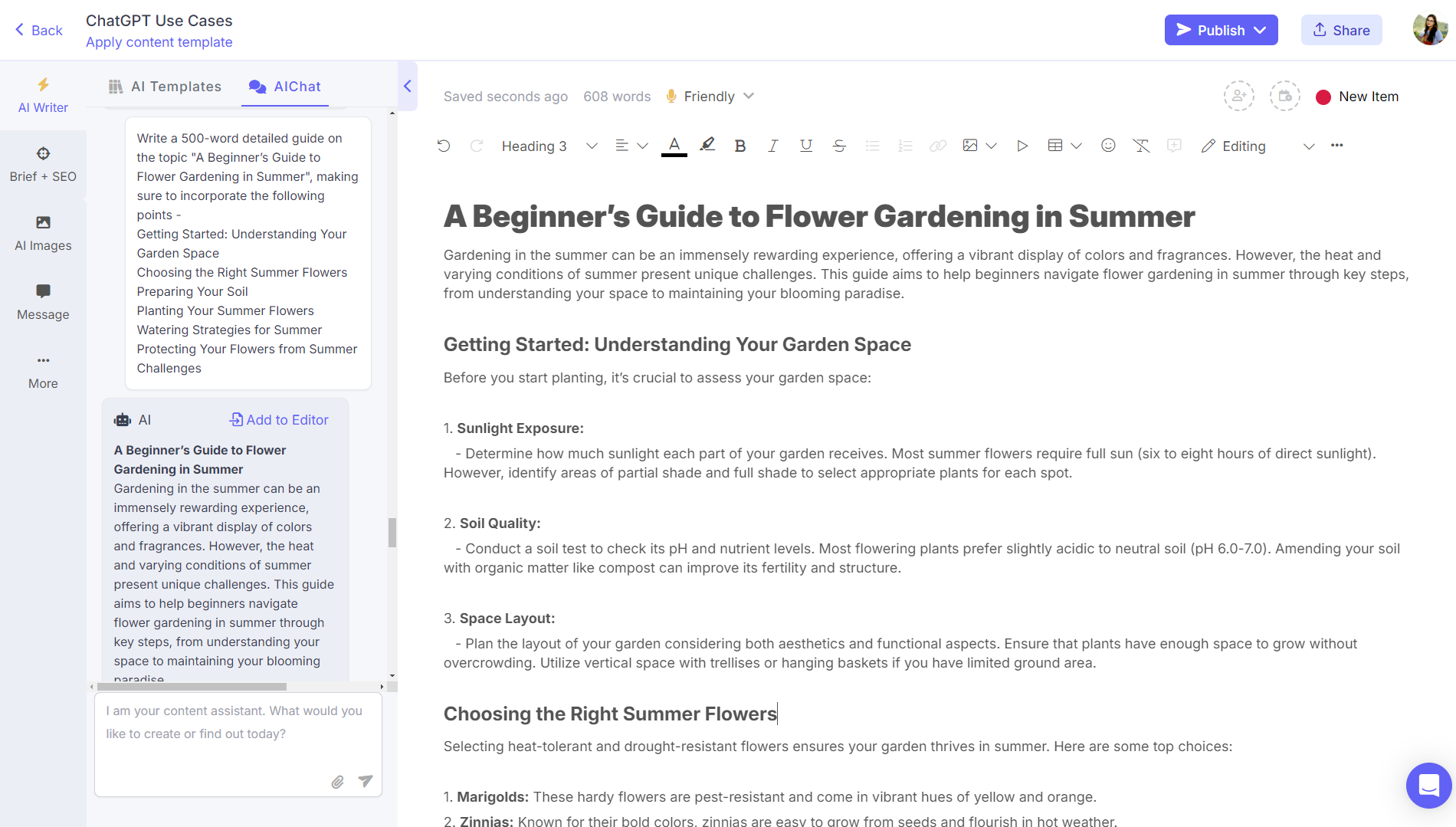 How to Use ChatGPT for Content Creation - Use These ChatGPT Prompts