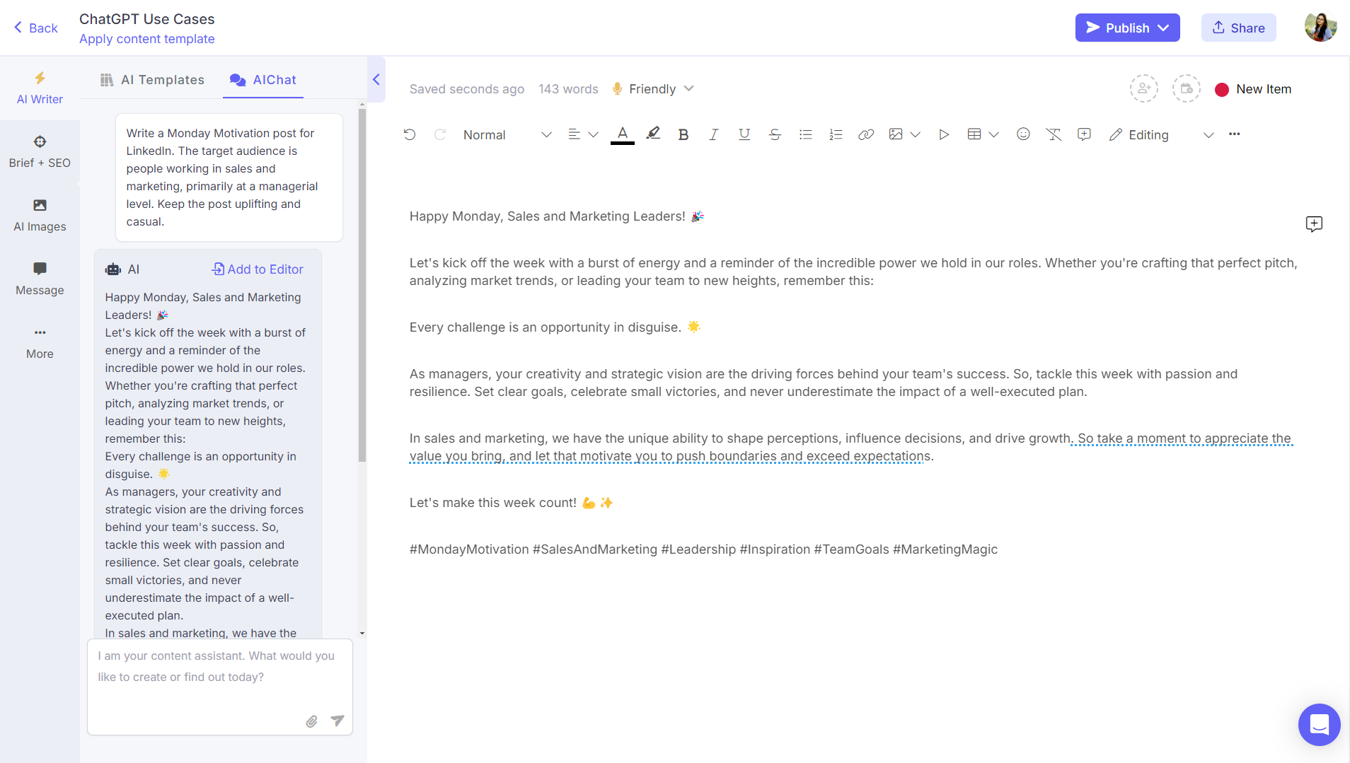 How to Use ChatGPT for Content Creation - Use These ChatGPT Prompts