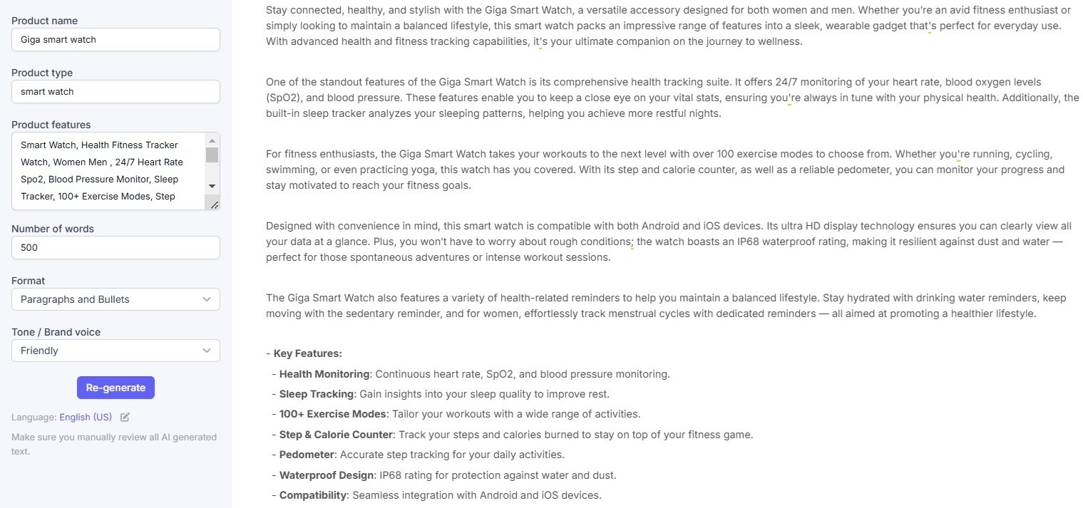 How to Use an AI Product Description Writer: Create 100s of ...